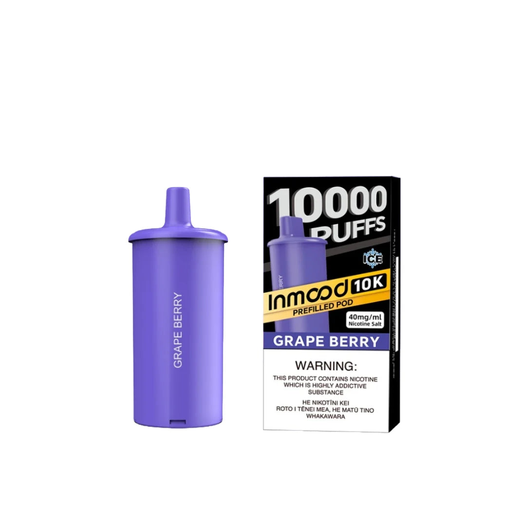 Inmood 10K Prefilled Pod - Grape Berry (Pod Only) – Vape N Save