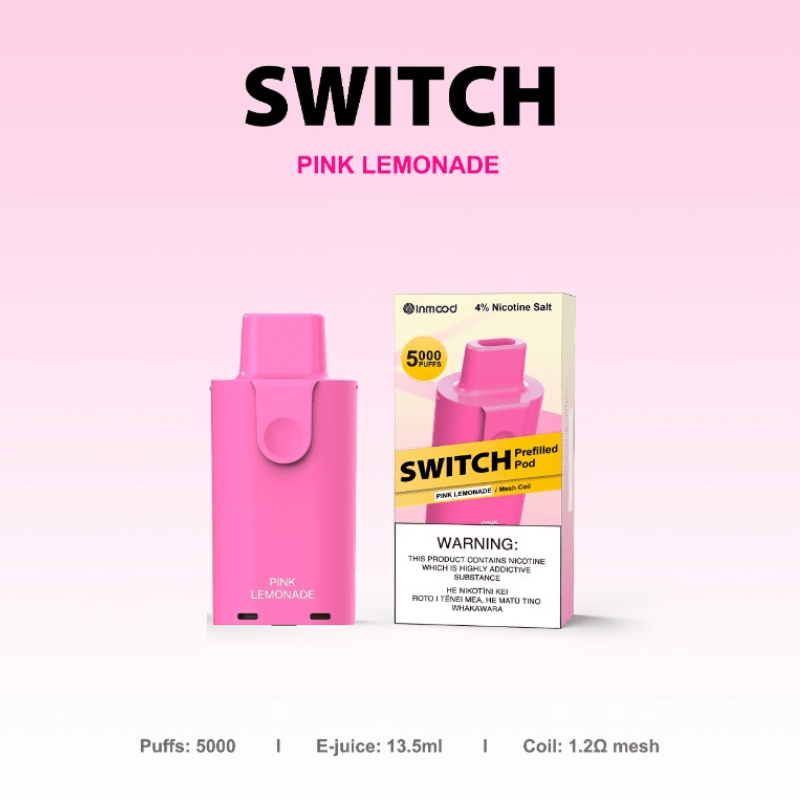 Inmood | Switch - Berry Lemon (p.k.a Pink Lemonade) (Pod Only) – Vape N ...